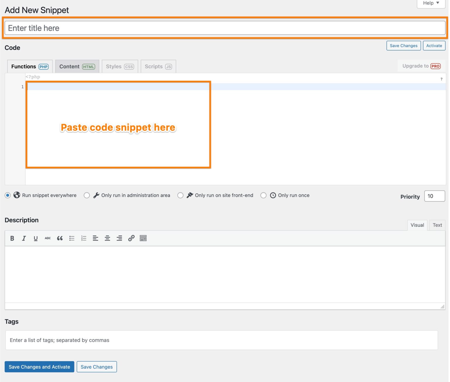 How to apply custom code for Sunshine Photo Cart - Client gallery help ...