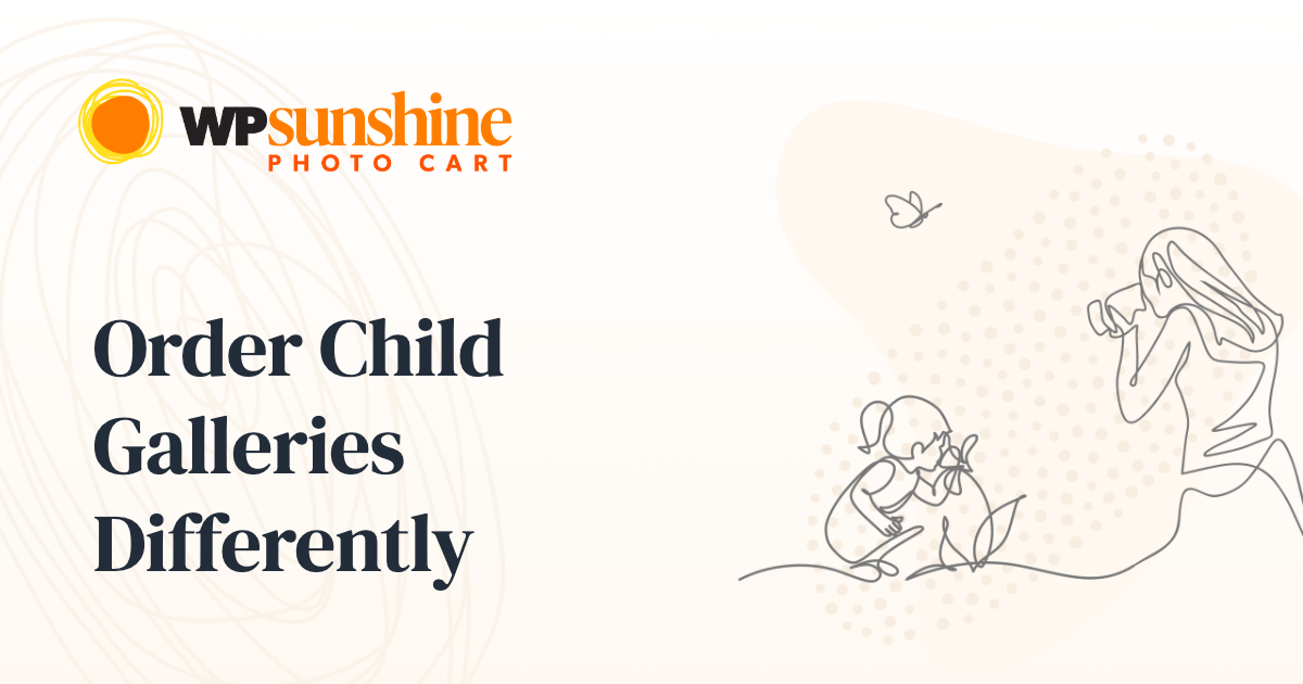 Order Child Galleries Differently - Client gallery help for Sunshine ...